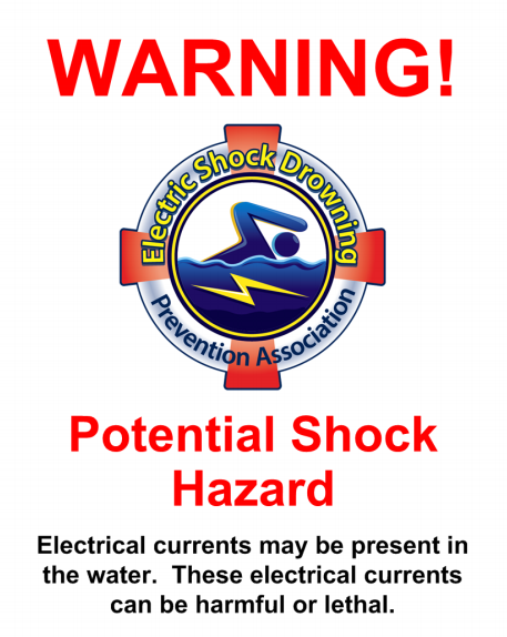 Warning Shock Hazard