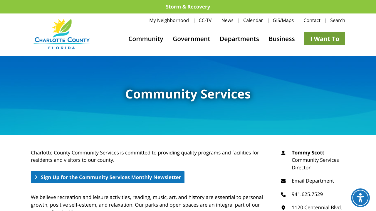 Community Services | Charlotte County, FL
