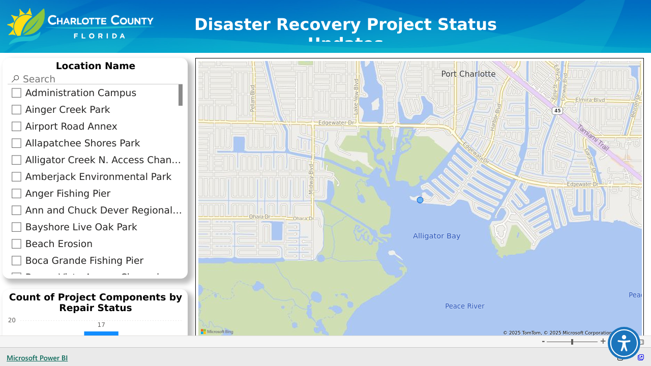 Disaster Recovery Project Status Updates | Charlotte County, FL